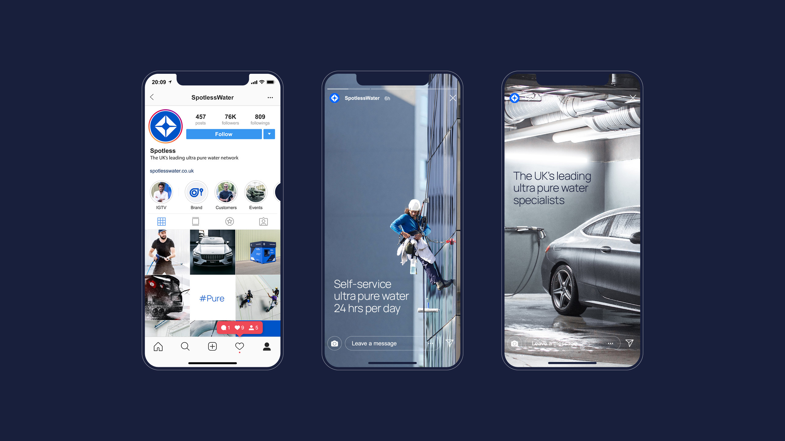 Spotless Water - Ultra pure water | Make Studio